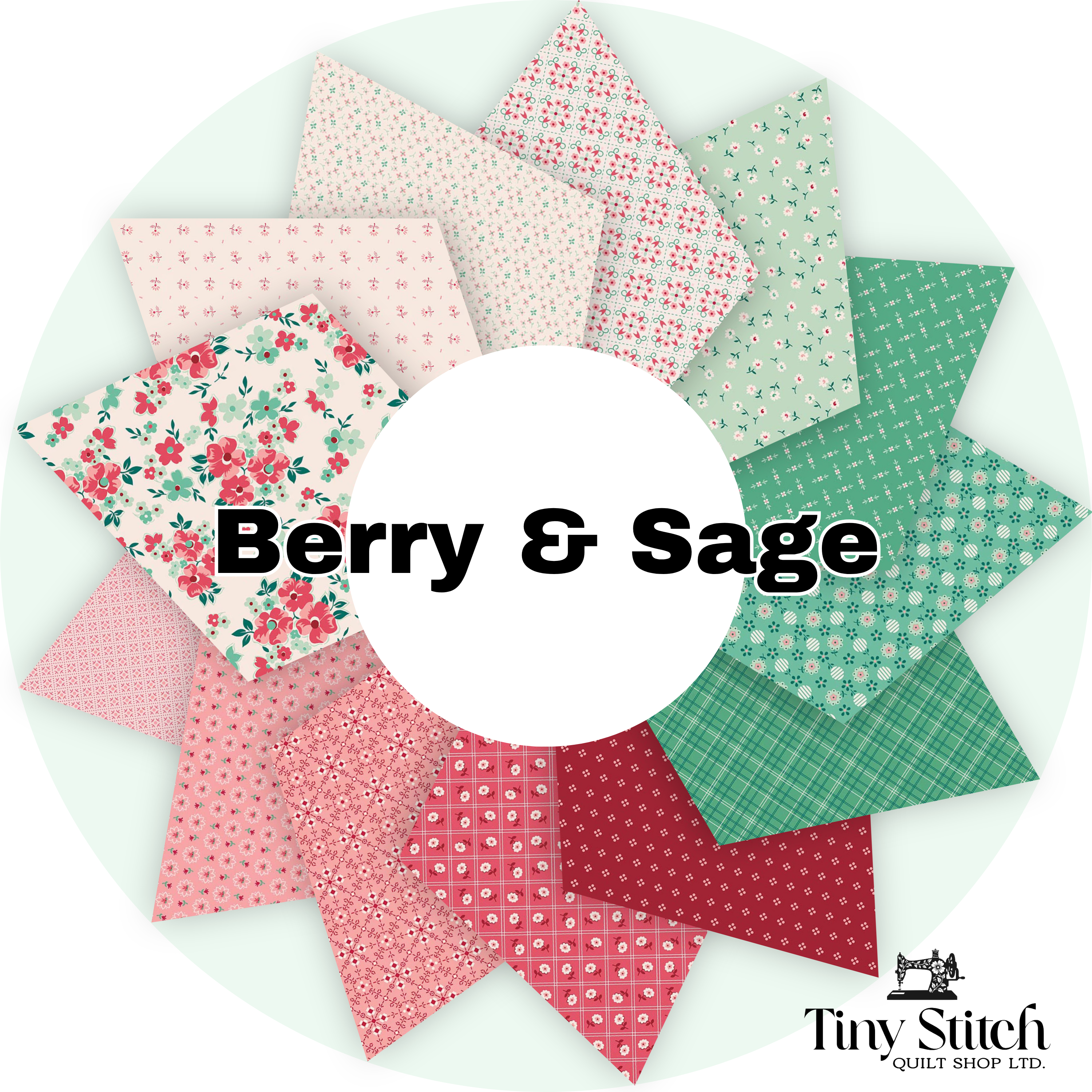 Berry & Sage – Tiny Stitch Quilt Shop Ltd.