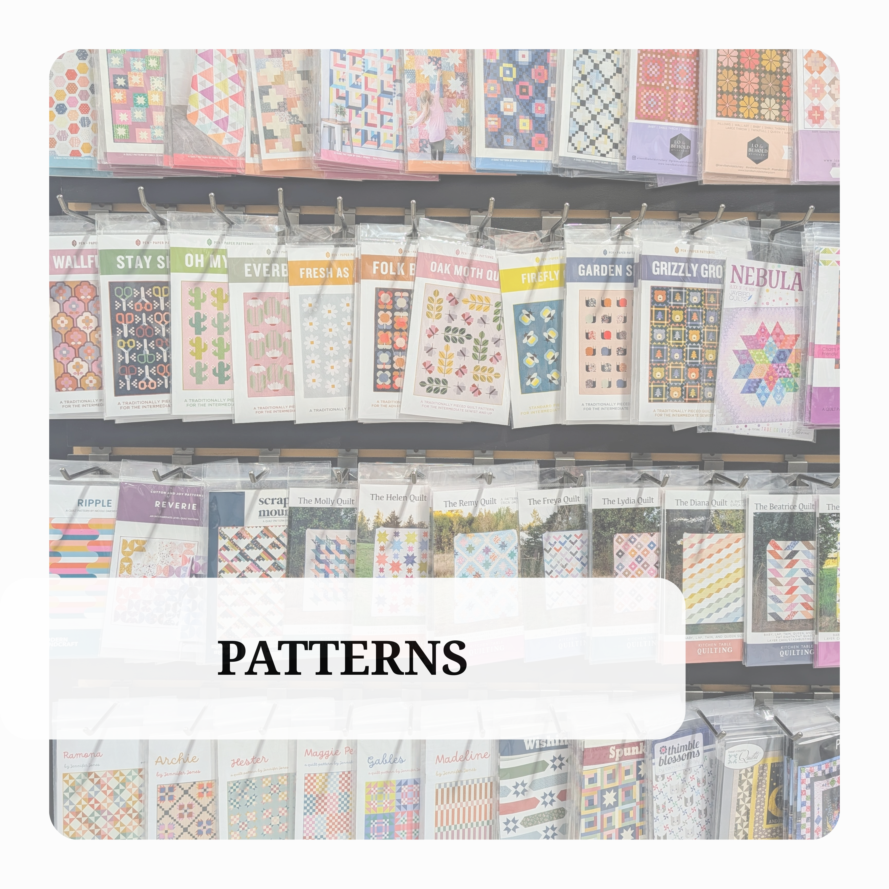 All Patterns | Quilts, Bags, and More – Tiny Stitch Quilt Shop Ltd.